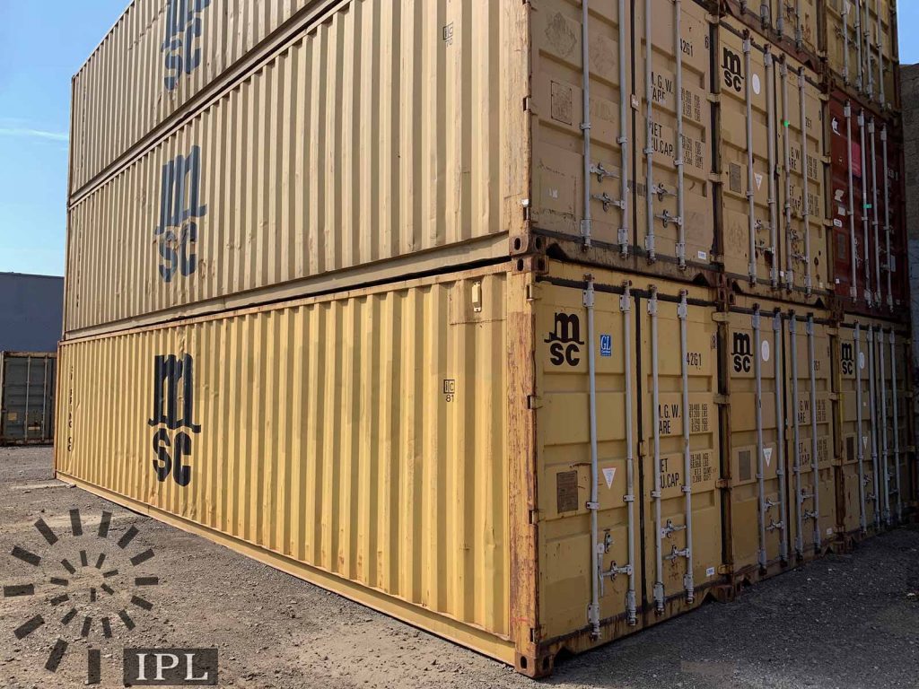 shipping container storage units